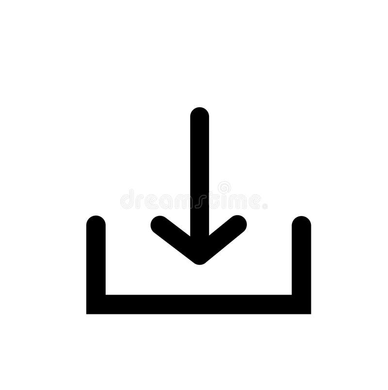 Download Vector Icon, Install Symbol. Modern, Simple Flat Illustration ...