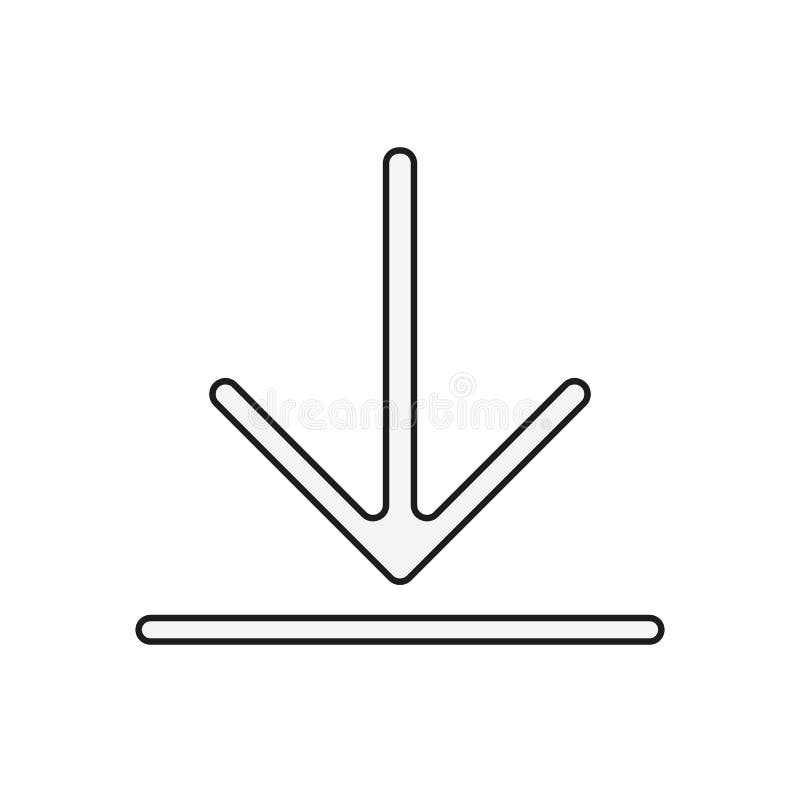 Download Vector Icon, Install Symbol. Modern, Simple Flat Vector ...