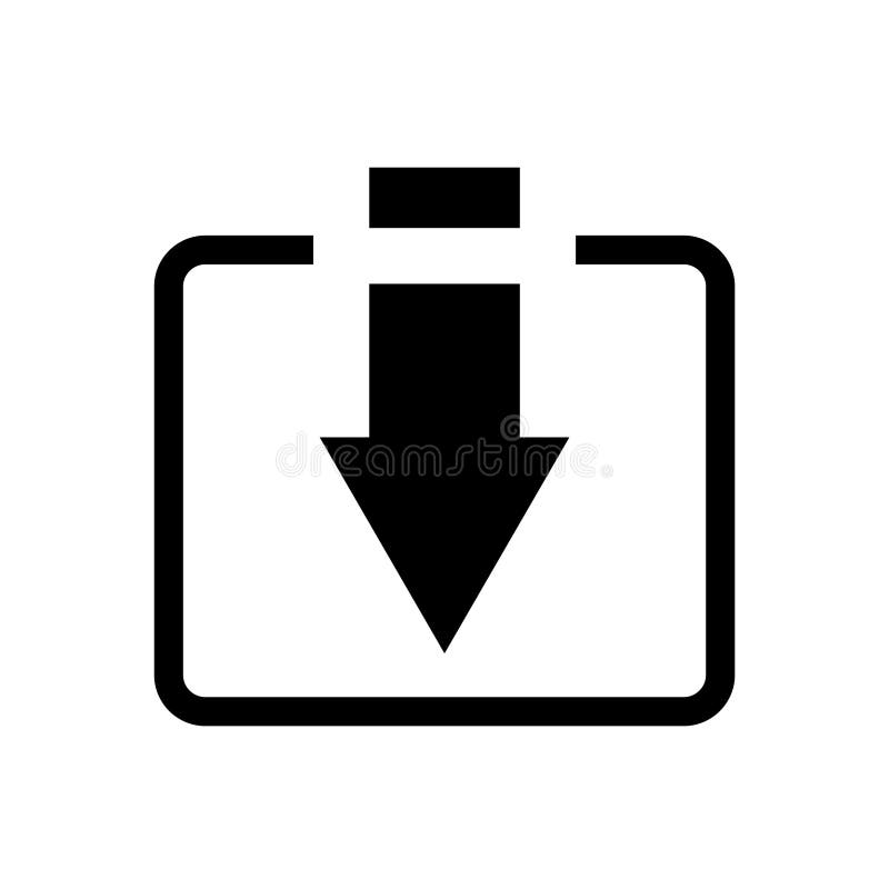 Download Vector Icon, Install Symbol. Modern, Simple Flat Vector ...
