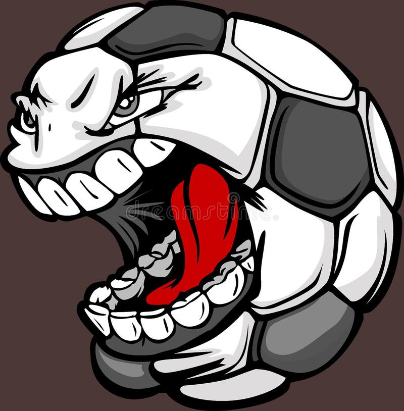 Angry Balls Icon Illustration Stock Vector - Illustration of clipart ...