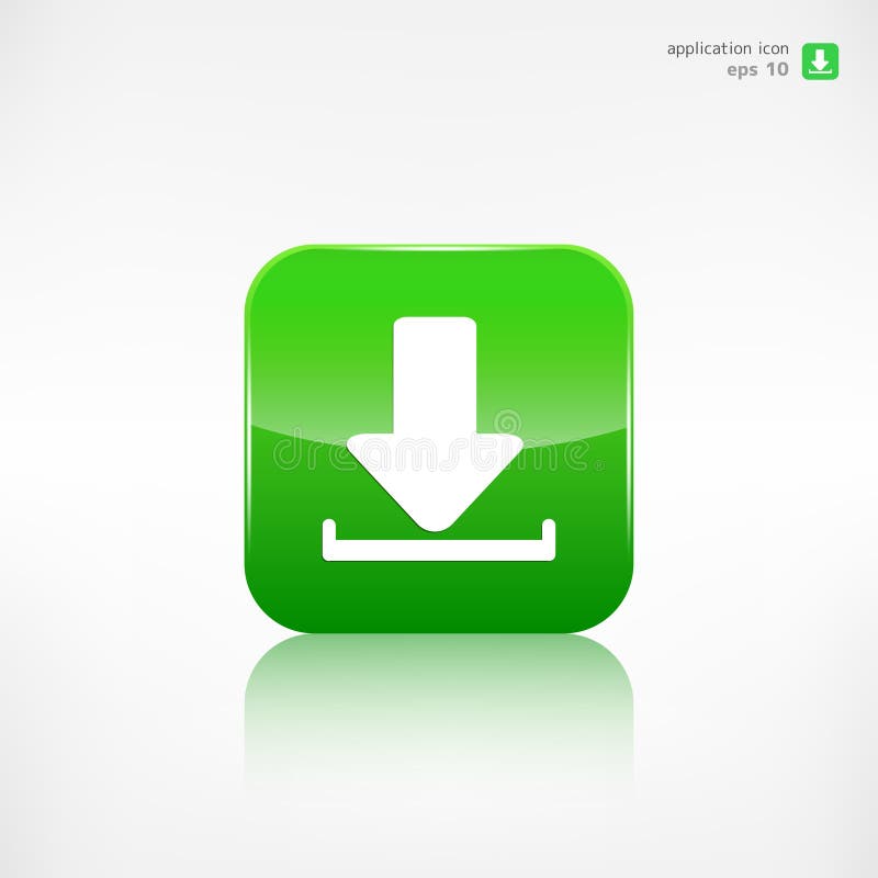 Download Web Icon. Vector Illustration. Stock Vector - Illustration of ...