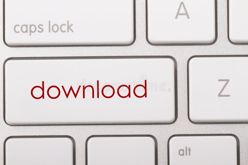 Download word on keyboard. stock photo. Image of management - 82150634