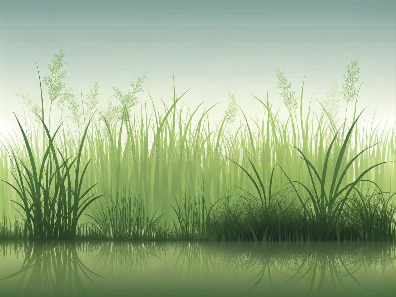 Downloadable Grass Silhouette Vector Sets Versatile Nature Graphics for ...