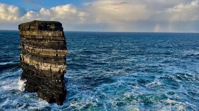 Downpatrick Head, the Stack, County Mayo, Ireland Stock Image - Image ...