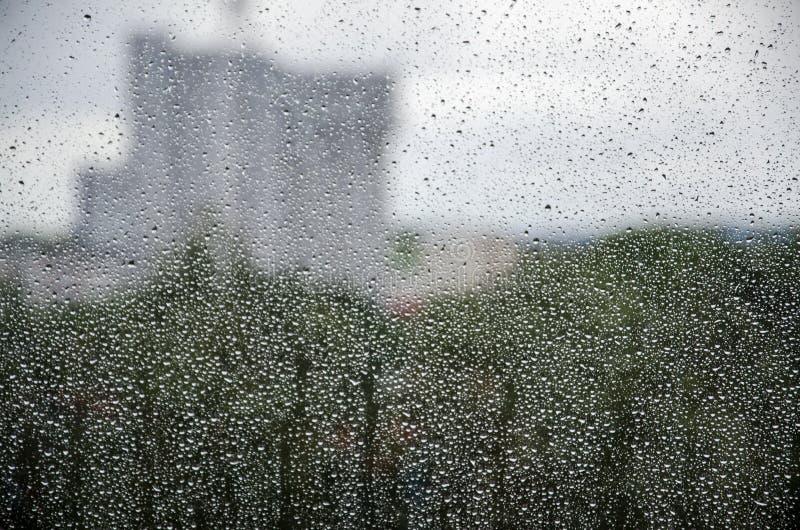 Downpour stock photo. Image of drop, window, cloudburst - 96004384