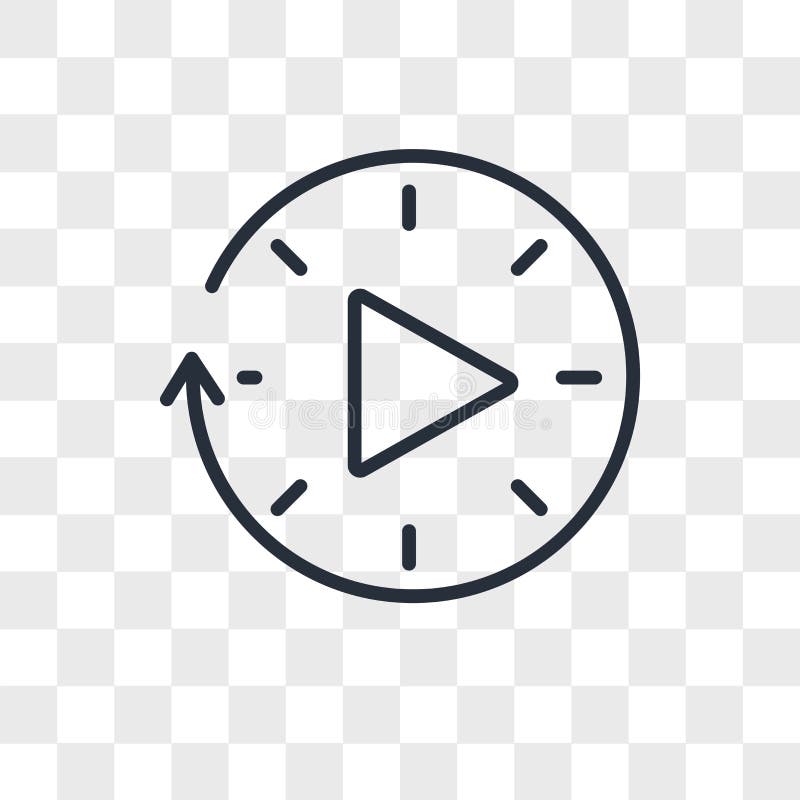 Downtime Vector Icon Isolated on Transparent Background, Downtime Logo ...