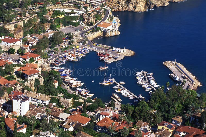 Downtown Antalya Turkey stock image. Image of antalya - 4480261