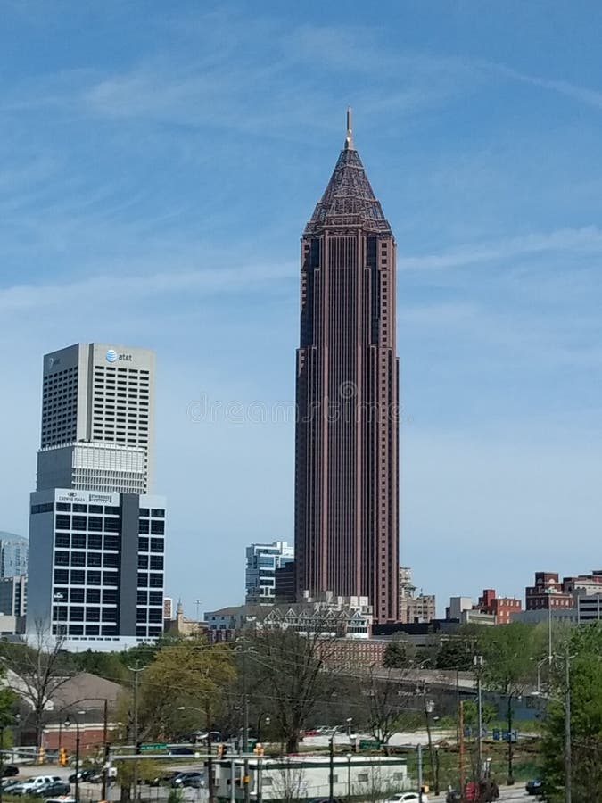 Downtown ATL editorial photo. Image of skyline, georgia - 114237361