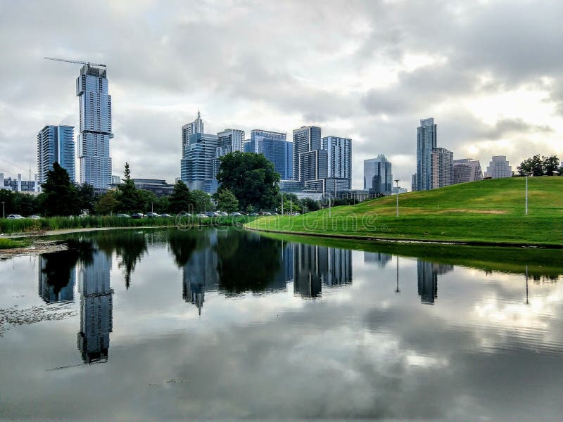 Downtown Austin s editorial image. Image of modern, austins - 125263560