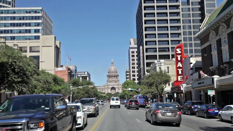 Downtown Austin, Texas Aerial View during a Summer Day Stock Video ...