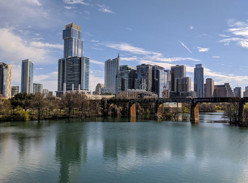 Downtown Austin Texas on a Nice Sunny Day Editorial Photo - Image of ...