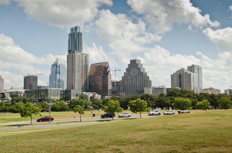 Downtown Austin Texas Skyline Editorial Image - Image of state ...