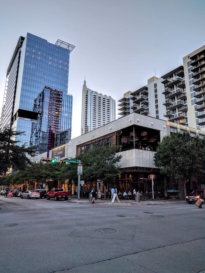 Streets of Austin, Texas editorial image. Image of horizontal - 23394650