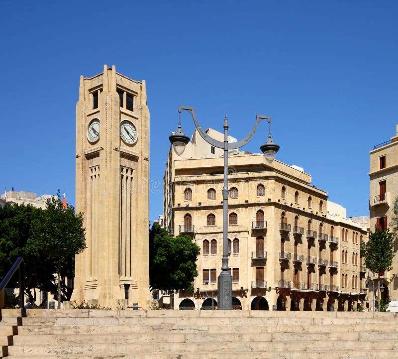 Downtown Beirut, Lebanon stock photo. Image of tourism - 14279482