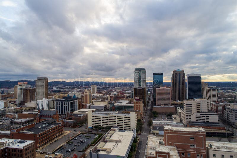 Downtown Birmingham Alabama Stock Image - Image of cityscape ...