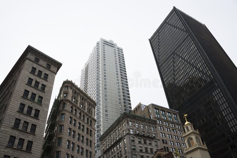 Downtown Boston stock photo. Image of boston, massachusetts - 33646864