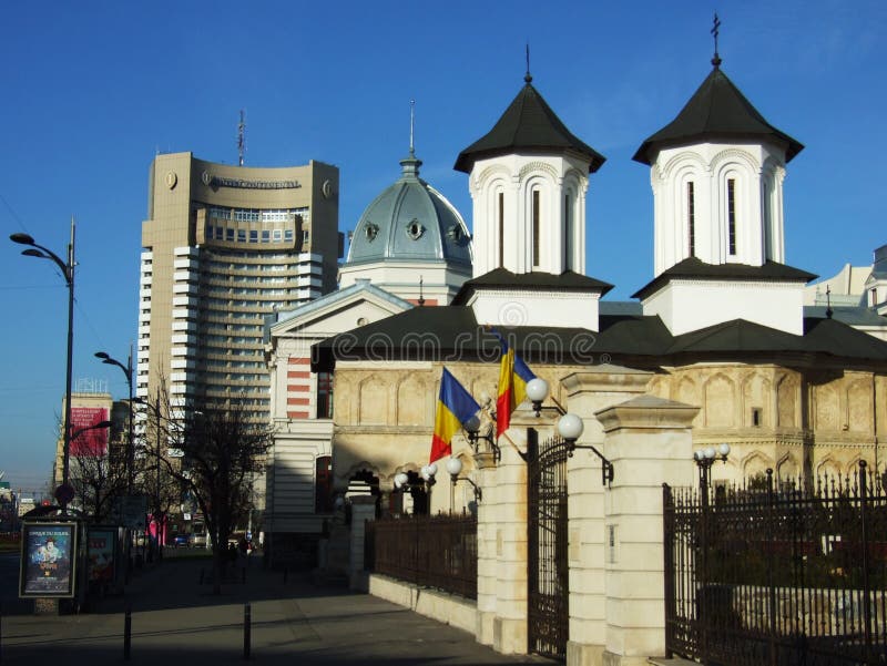 Downtown Bucharest editorial image. Image of outdoors - 30898975
