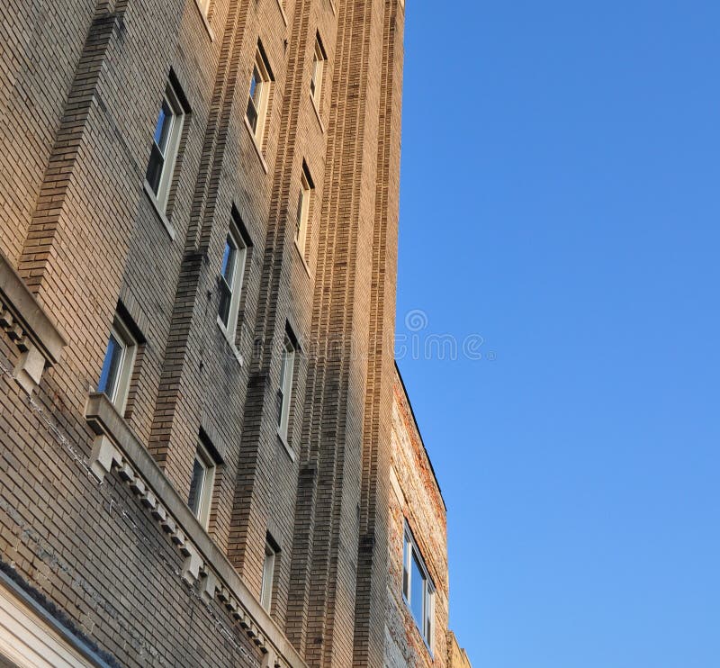 Downtown Building stock image. Image of scraper, scene - 12043779