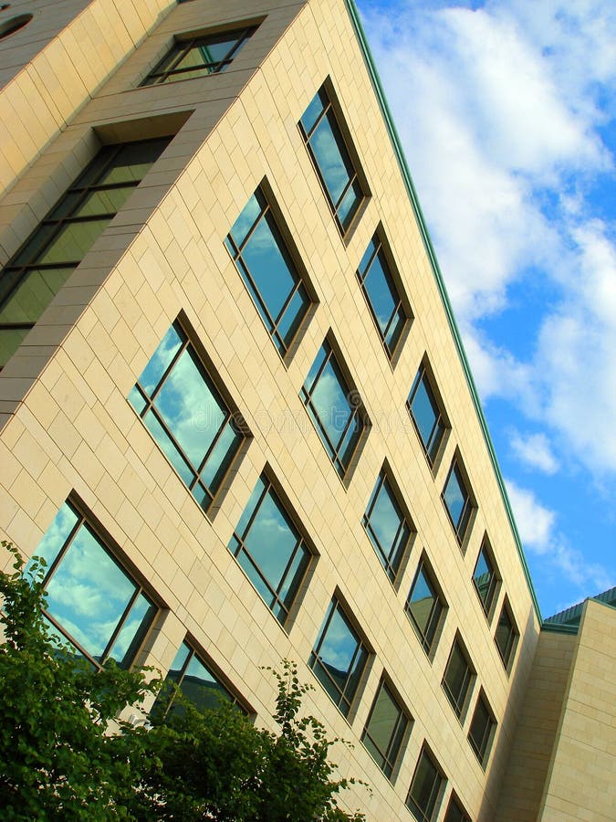 Downtown Building stock photo. Image of angle, metropolis - 1844636