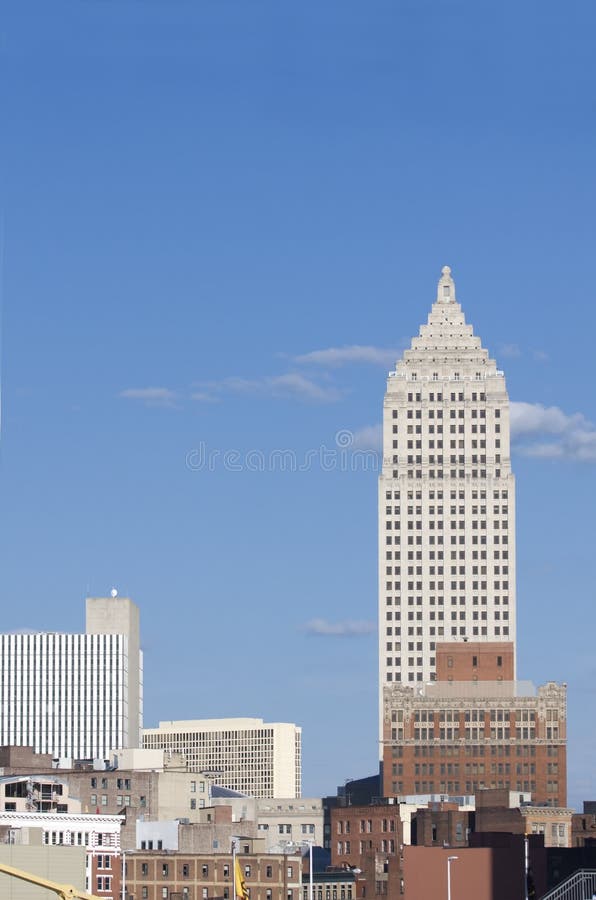 Downtown Buildings stock photo. Image of brick, blue, tall - 5302166
