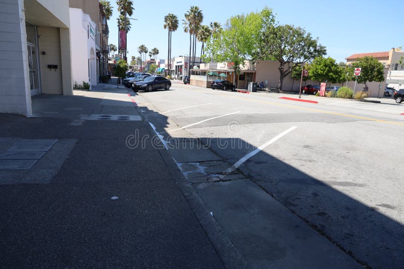 Downtown in City of Millbrae California Editorial Stock Photo - Image ...
