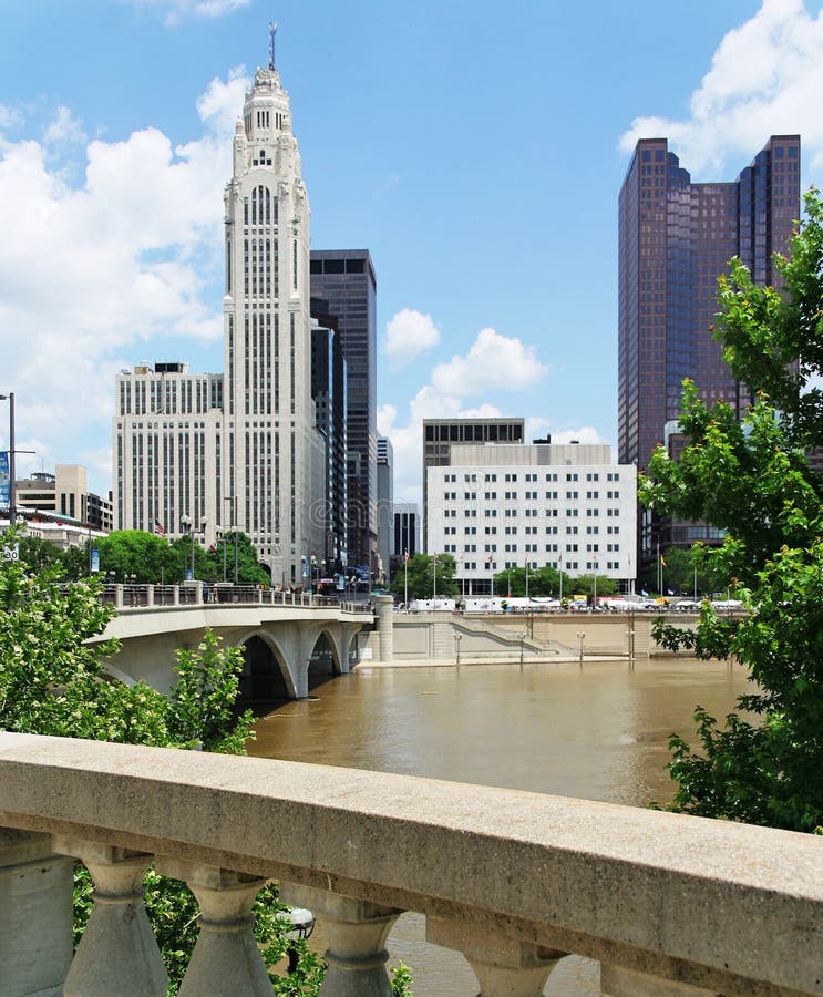Downtown Columbus stock photo. Image of columbus, downtown - 1927570