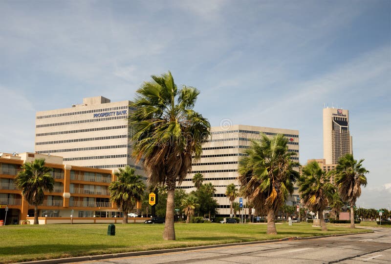 Downtown in Corpus Christi, Texas Editorial Stock Image - Image of ...