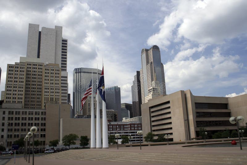 Downtown Dallas - Aerial View Stock Image - Image of america, texas: 499915