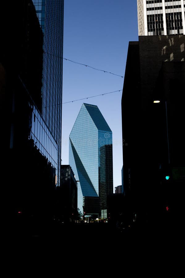 Downtown Dallas stock photo. Image of street, cityscape - 79118880