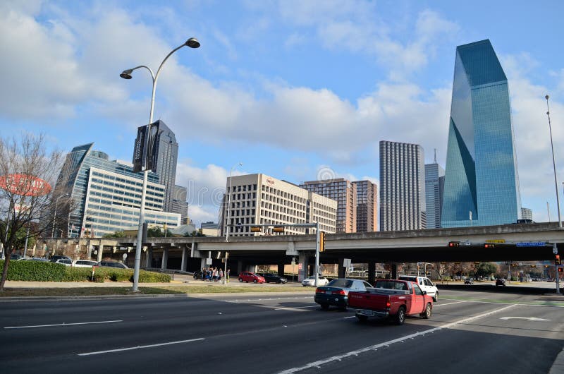 Downtown Dallas Texas. editorial image. Image of urban - 47974825