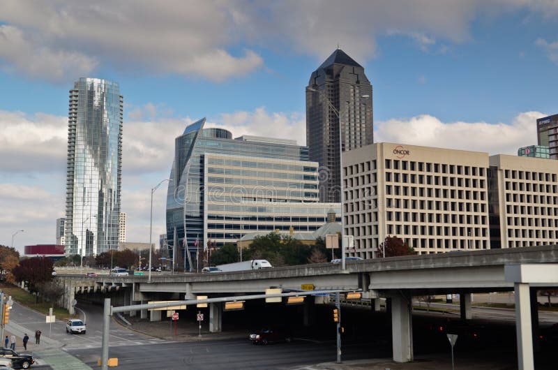 Downtown Dallas Texas. editorial photography. Image of scene - 47974832