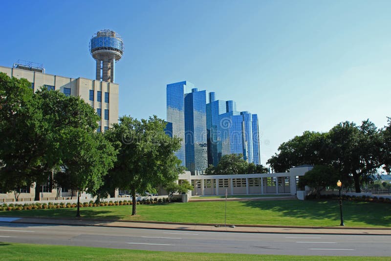 Downtown Dallas stock photo. Image of modern, travel - 33041702