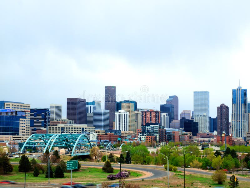 Downtown Denver editorial stock image. Image of colorado - 42055869