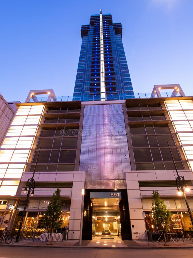 Downtown Denver editorial stock image. Image of modern - 42055989