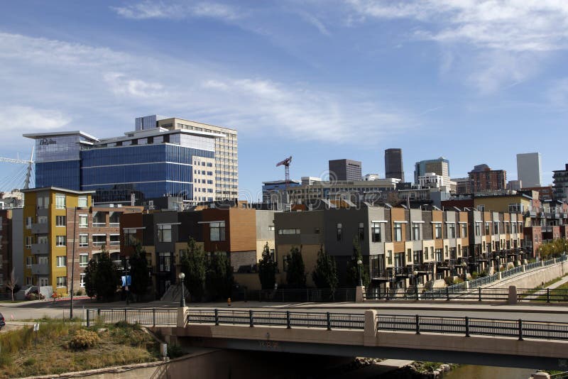 Downtown Denver editorial image. Image of busines, building - 49396085