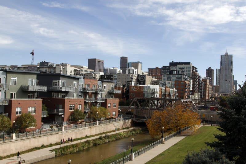Downtown Denver editorial stock photo. Image of city - 49396088