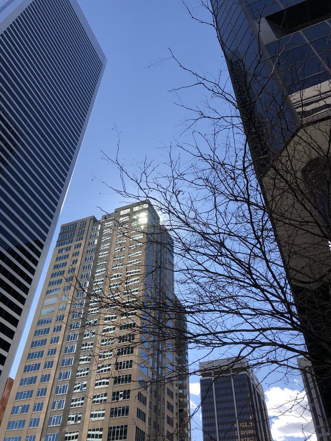 Downtown Denver stock image. Image of light, denver - 192068217