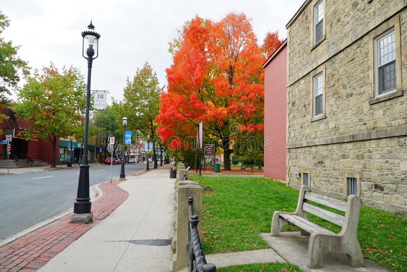 Fall in Fredericton, Canada Stock Image - Image of fall, campus: 78939329