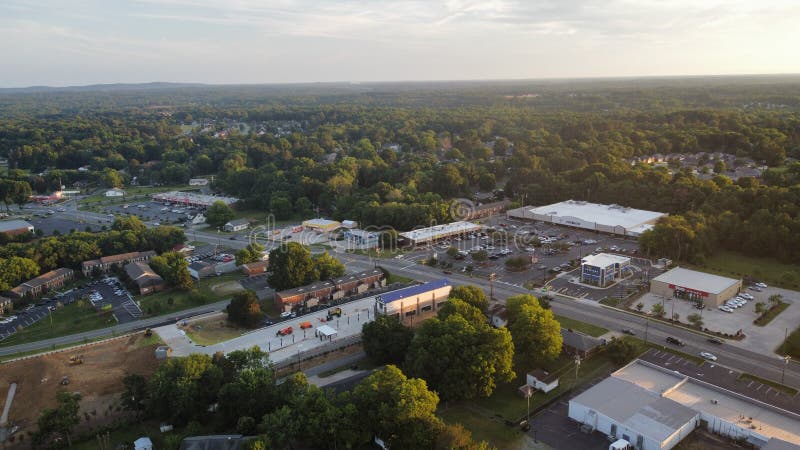 Downtown graham editorial stock image. Image of ariel - 248989229