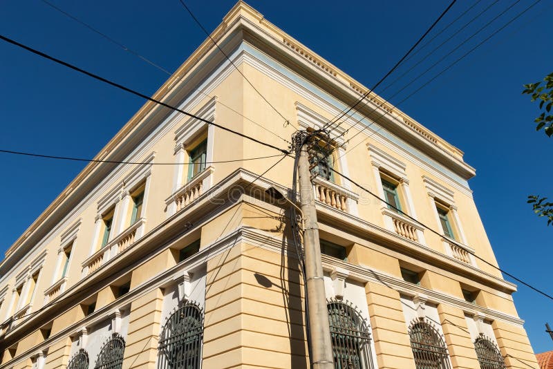 Downtown Heraklion stock photo. Image of housing, building - 291896300