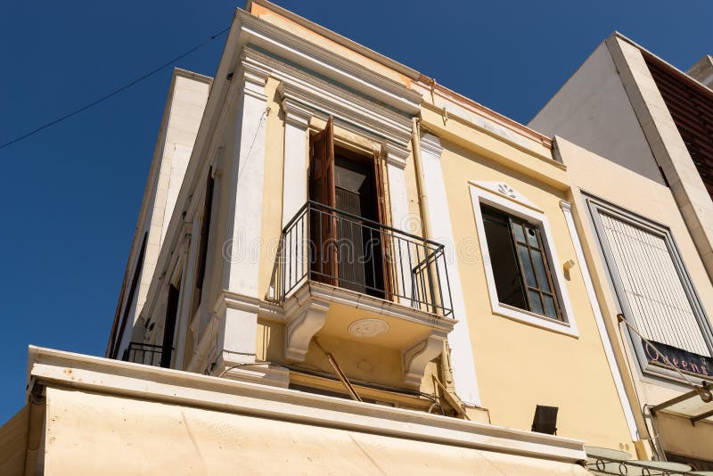 Downtown Heraklion stock image. Image of apartment, downtown - 291896493