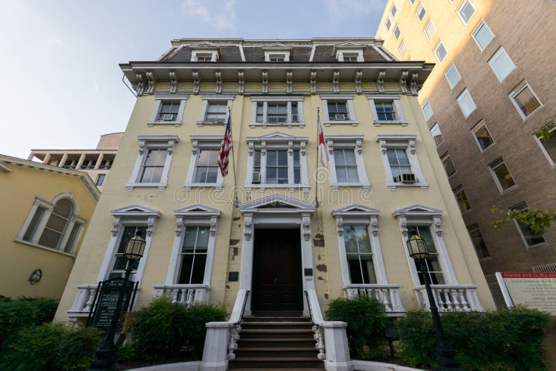 Downtown Historic Buildings in District of Columbia Editorial Image ...