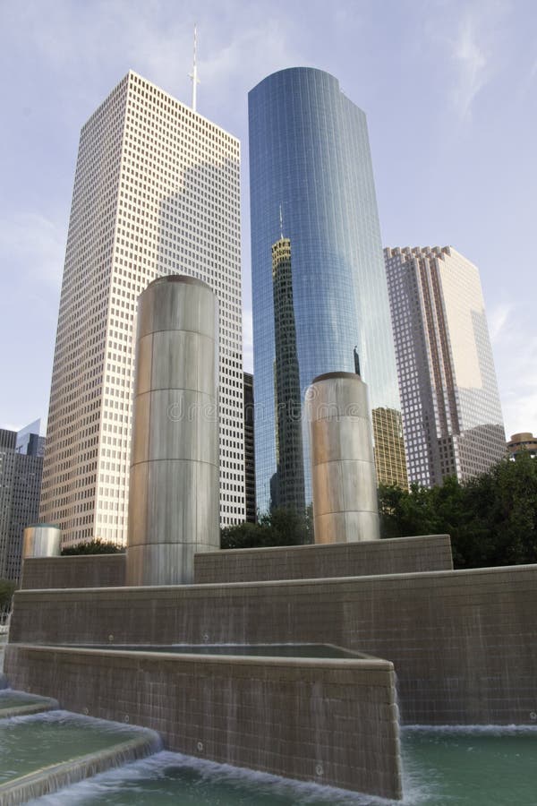 Downtown Houston stock image. Image of texas, downtown - 19026363