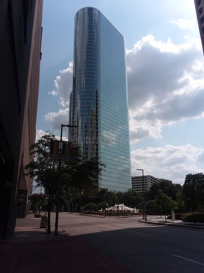 Downtown Houston stock image. Image of buildings, houston - 118799857