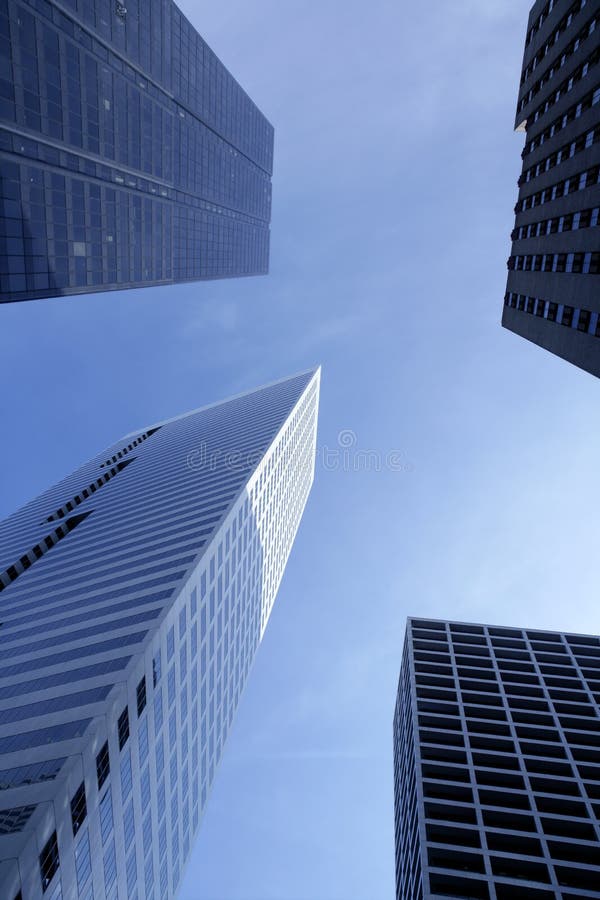 Downtown Houston Texas City Buildings Stock Photo - Image of cityscape ...