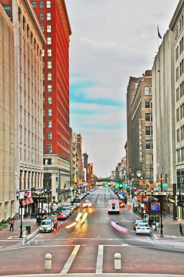 Downtown Indy stock image. Image of indy, city, people - 40254173