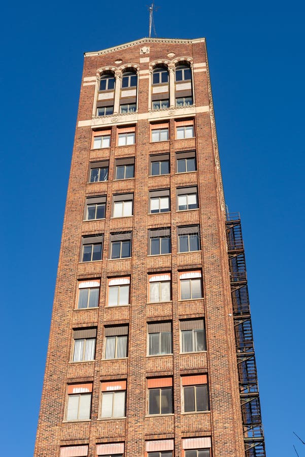 Downtown Jackson stock photo. Image of michigan, downtown - 297559236