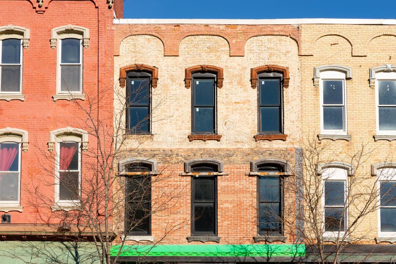 Downtown Jackson stock photo. Image of carving, main - 297559318