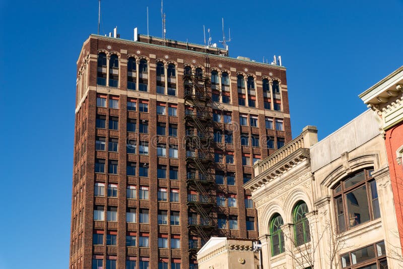 Downtown Jackson stock image. Image of downtown, town - 297559329