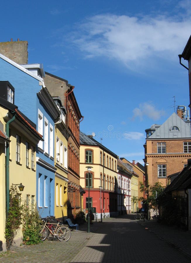 Downtown Malmoe stock photo. Image of street, historic - 5515478